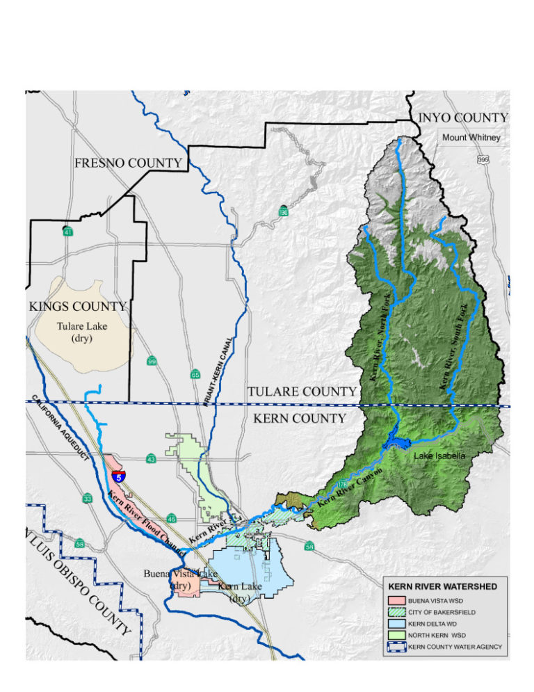 Map (District and Regional) - North Kern Water Storage District